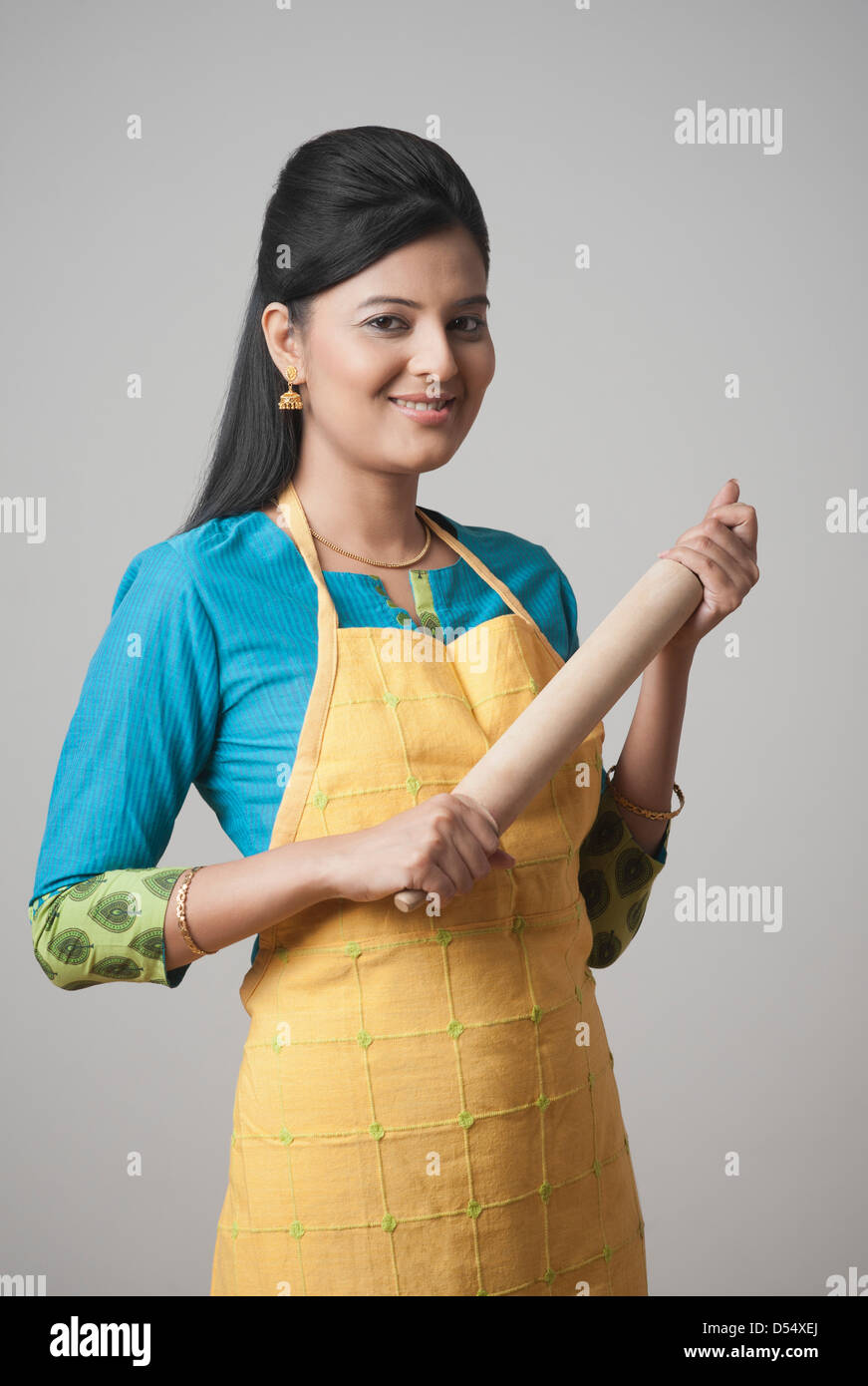 Beautiful woman rolling up hi-res stock photography and images - Alamy