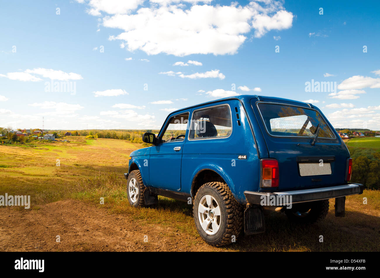 Soviet russian suv lada niva hi-res stock photography and images - Alamy