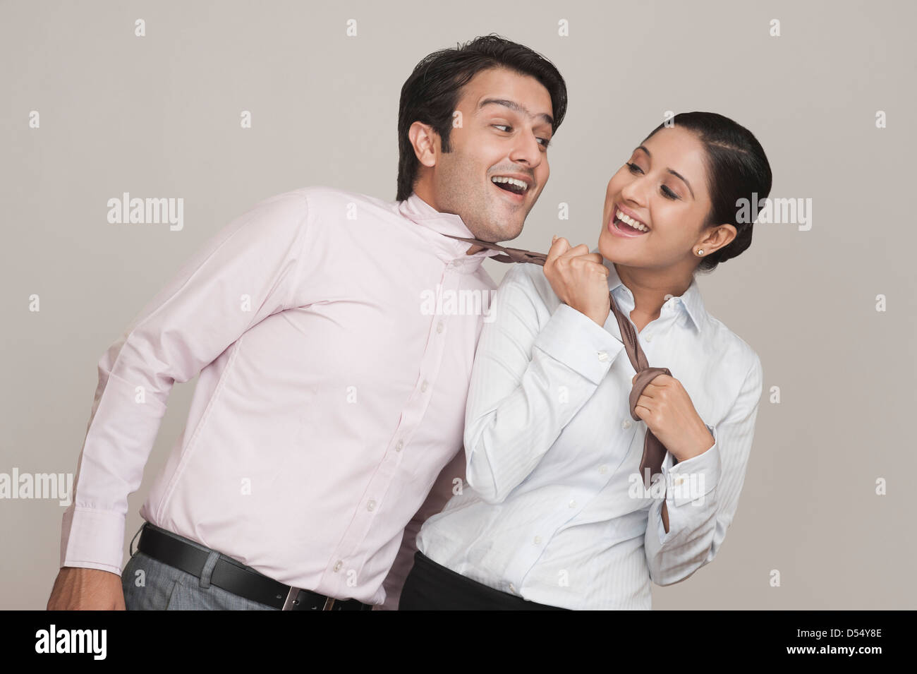 Boss flirting secretary hi-res stock photography and images - Alamy