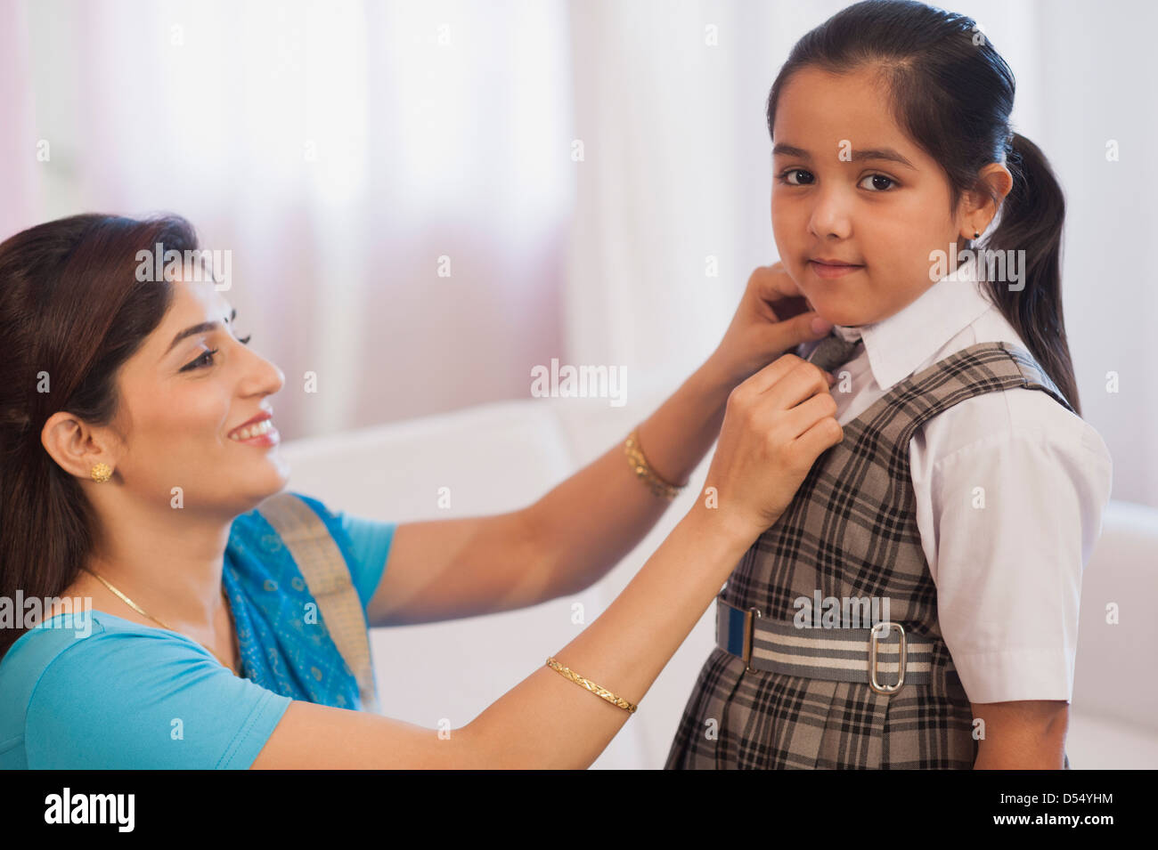 Getting dressed school uniform hi-res stock photography and images - Alamy