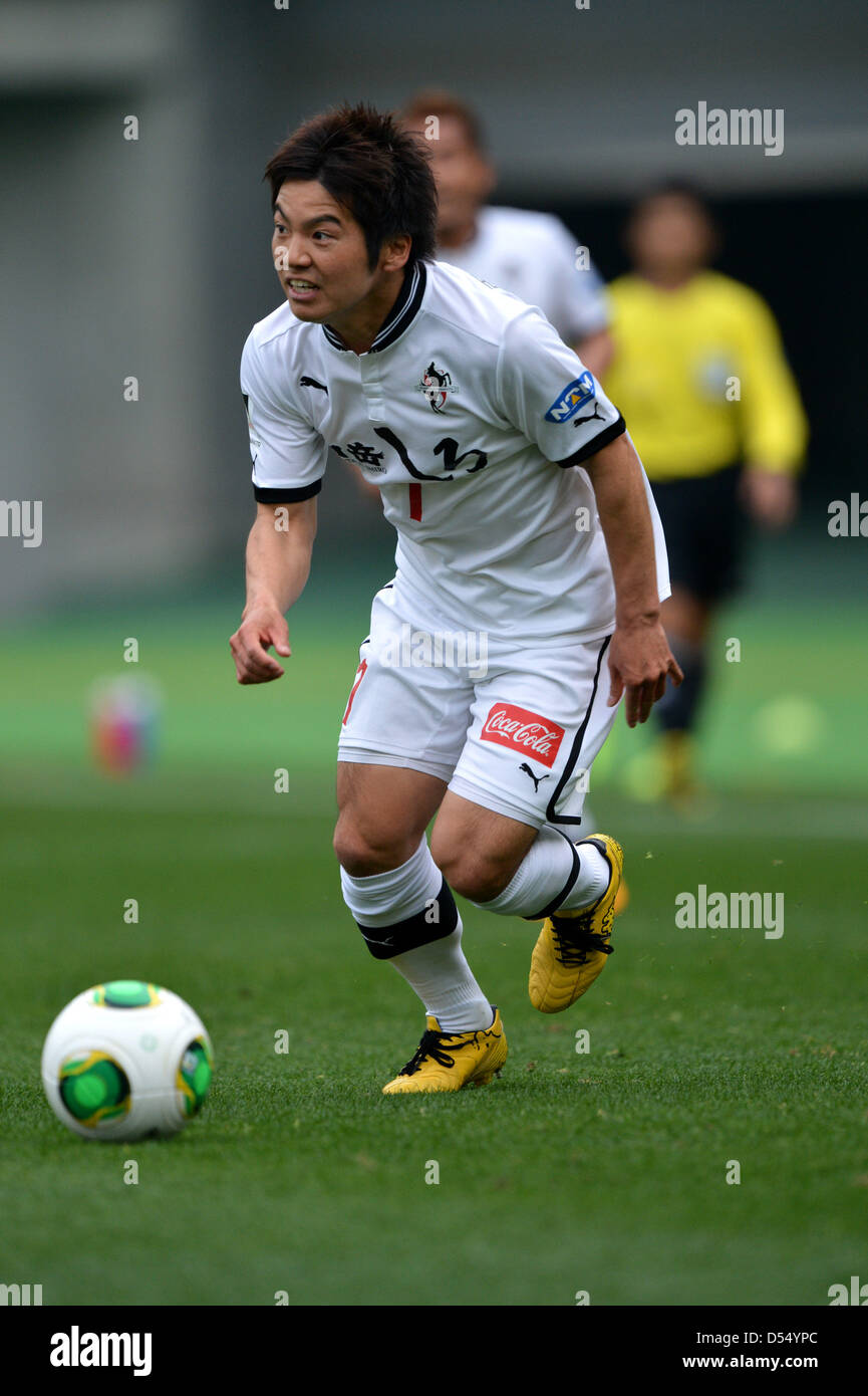 Shosuke Katayama (Roasso), MARCH 24, 2013 - Football /Soccer : 2013 J.LEAGUE Division 2 ,5th Sec ...