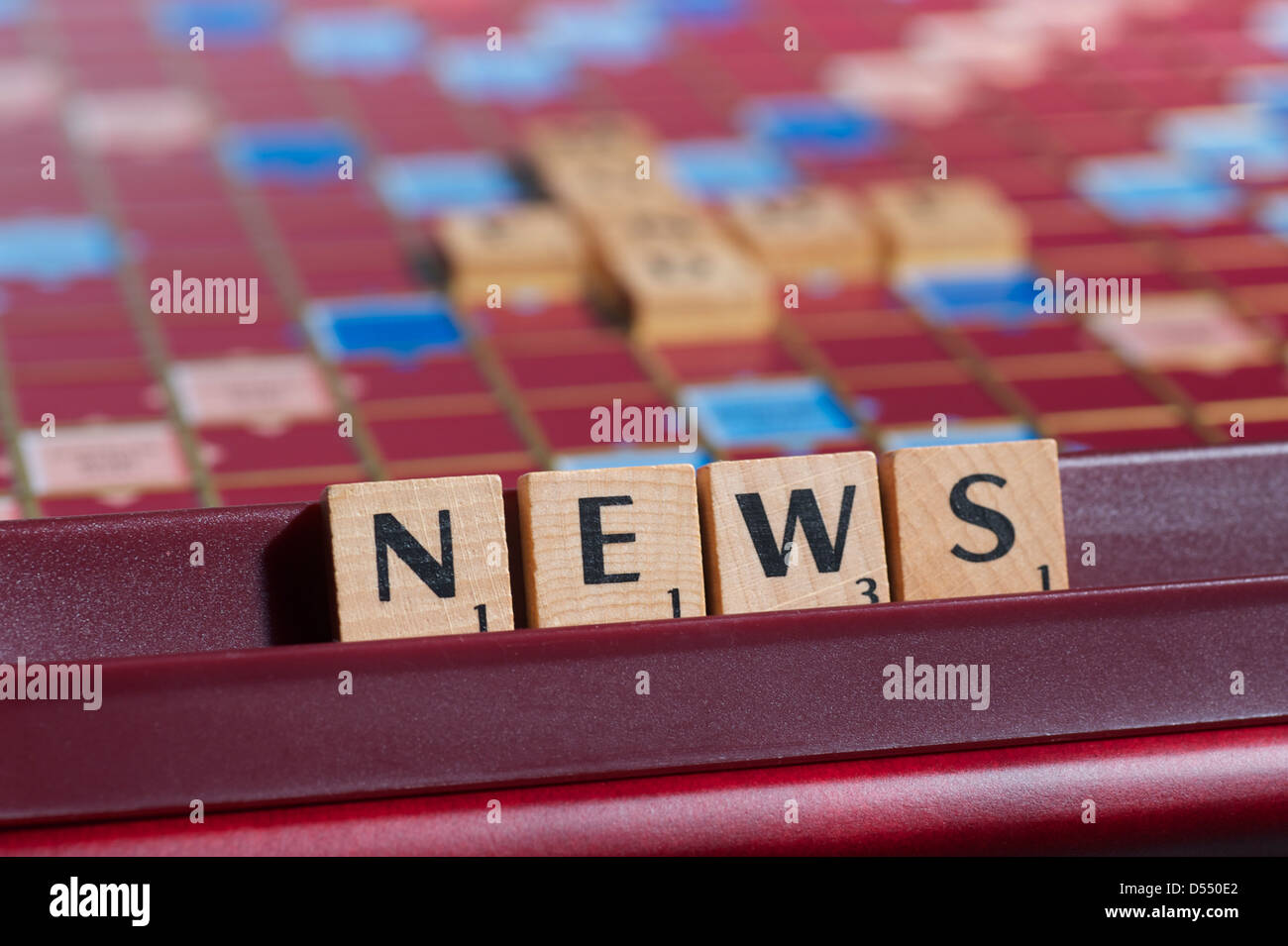 News social scrabble hi-res stock photography and images - Alamy