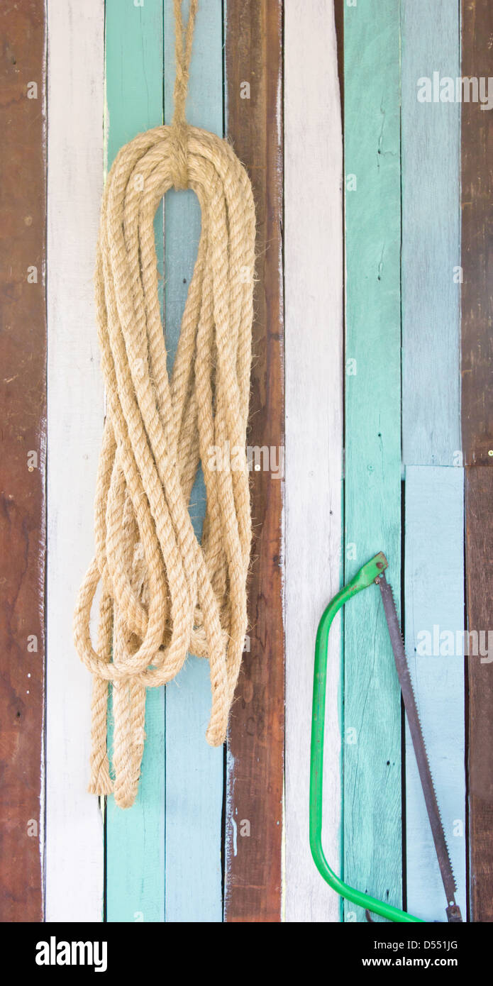 String rope hang hi-res stock photography and images - Alamy