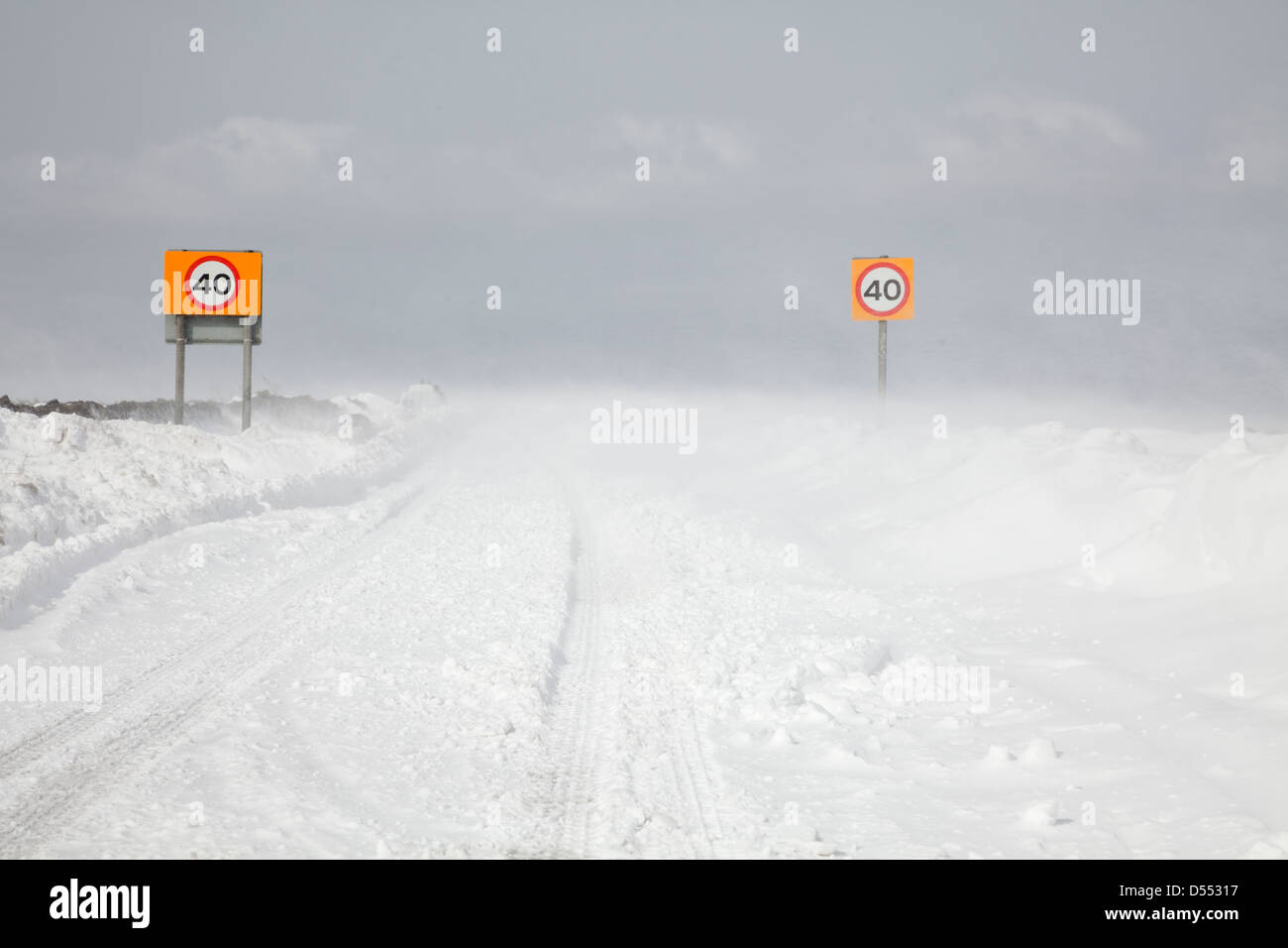 Road blocked hi-res stock photography and images - Alamy