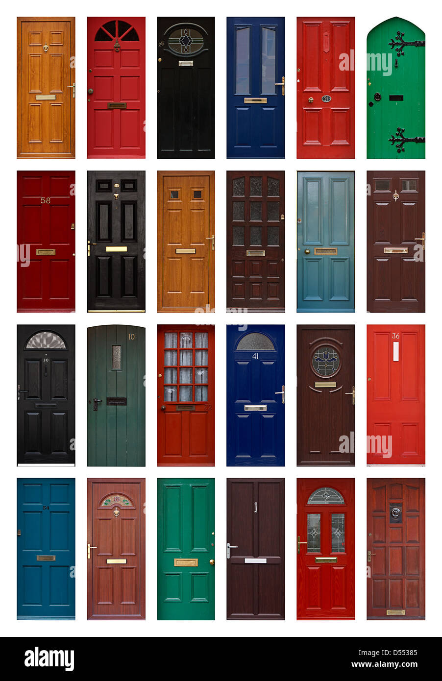 Front doors hi-res stock photography and images - Alamy