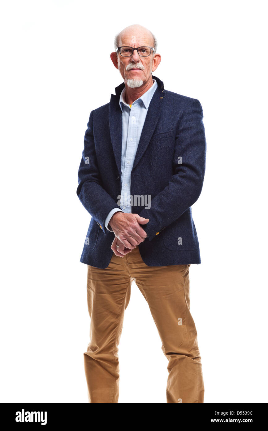 Serious middle aged businessman Cut Out Stock Images & Pictures - Alamy