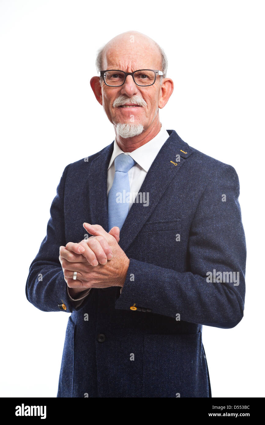 Smiling guy glasses looks hi-res stock photography and images - Alamy