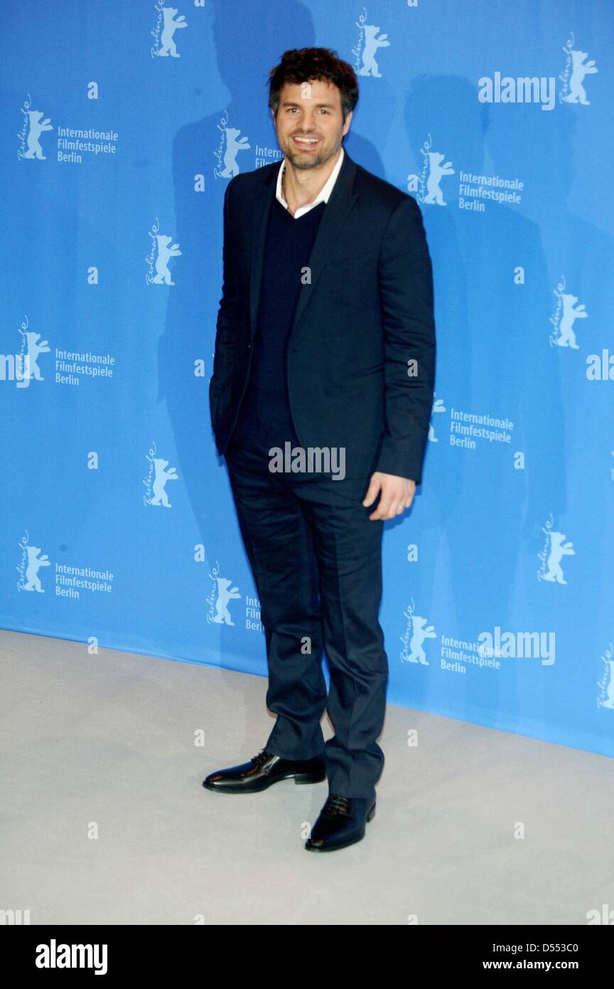 Mark Ruffalo at the photocall of "Shutter Island" during the Berlinale ...