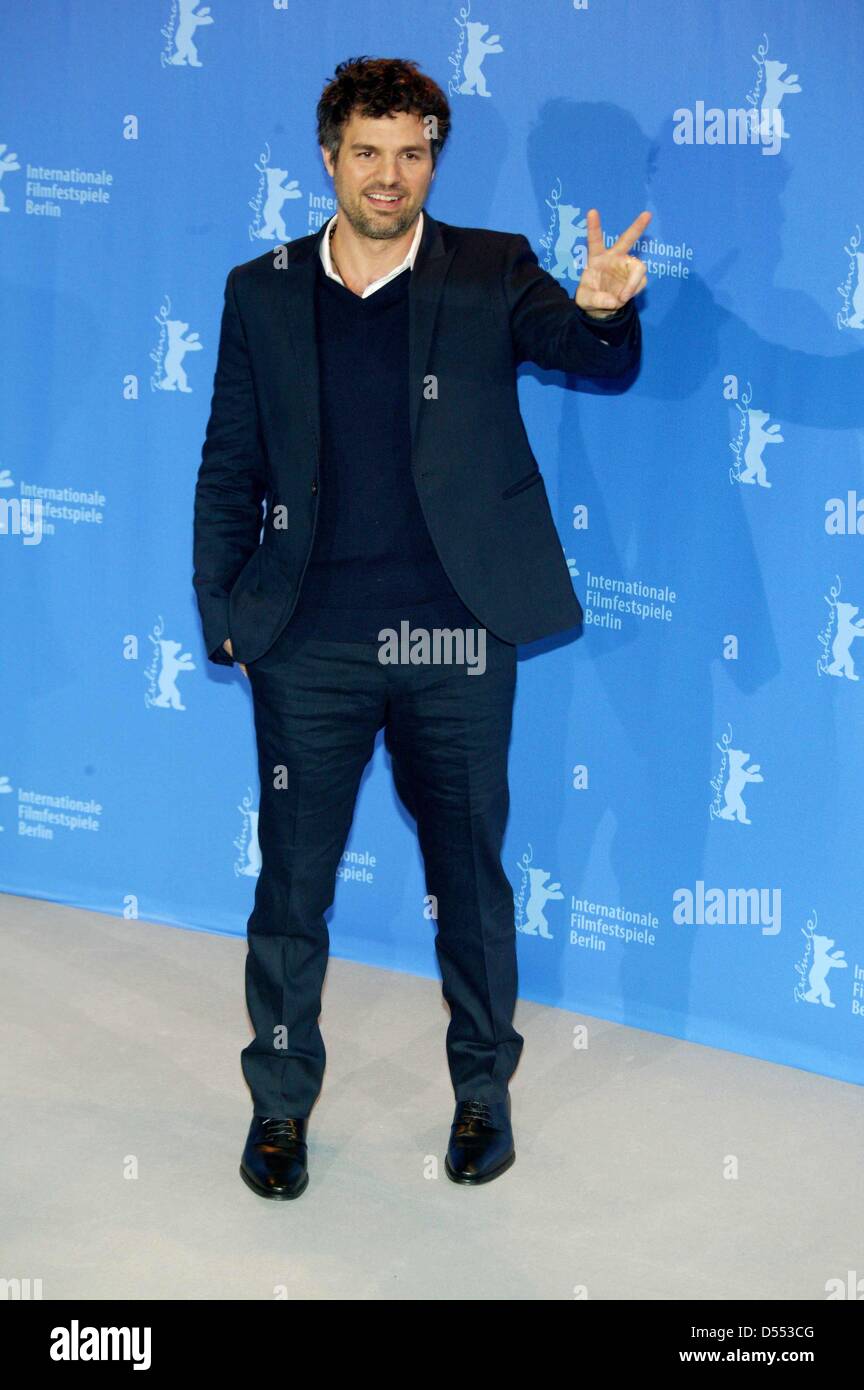 Mark Ruffalo at the photocall of "Shutter Island" during the Berlinale ...