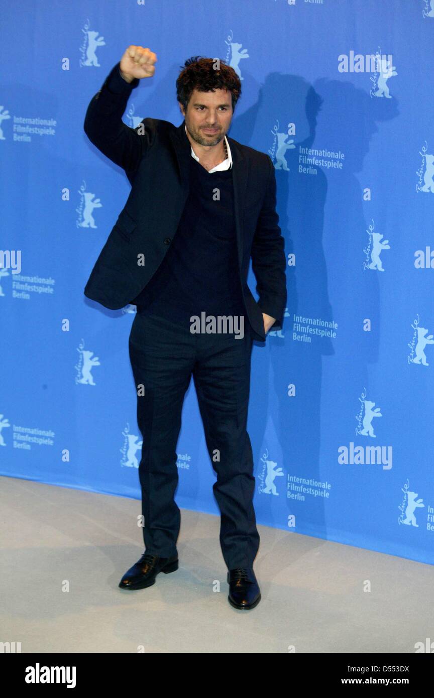Mark Ruffalo at the photocall of "Shutter Island" during the Berlinale ...