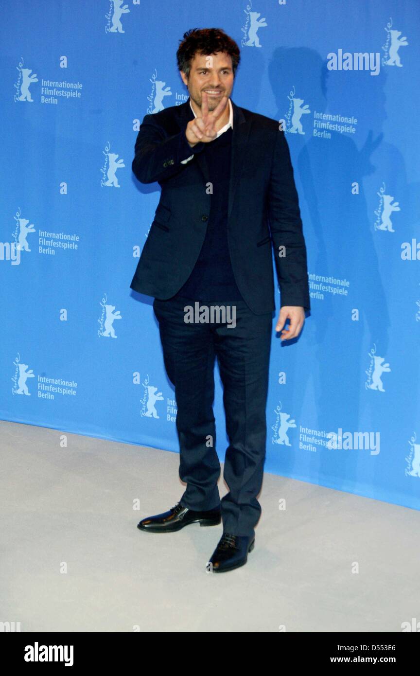 Mark Ruffalo at the photocall of "Shutter Island" during the Berlinale ...