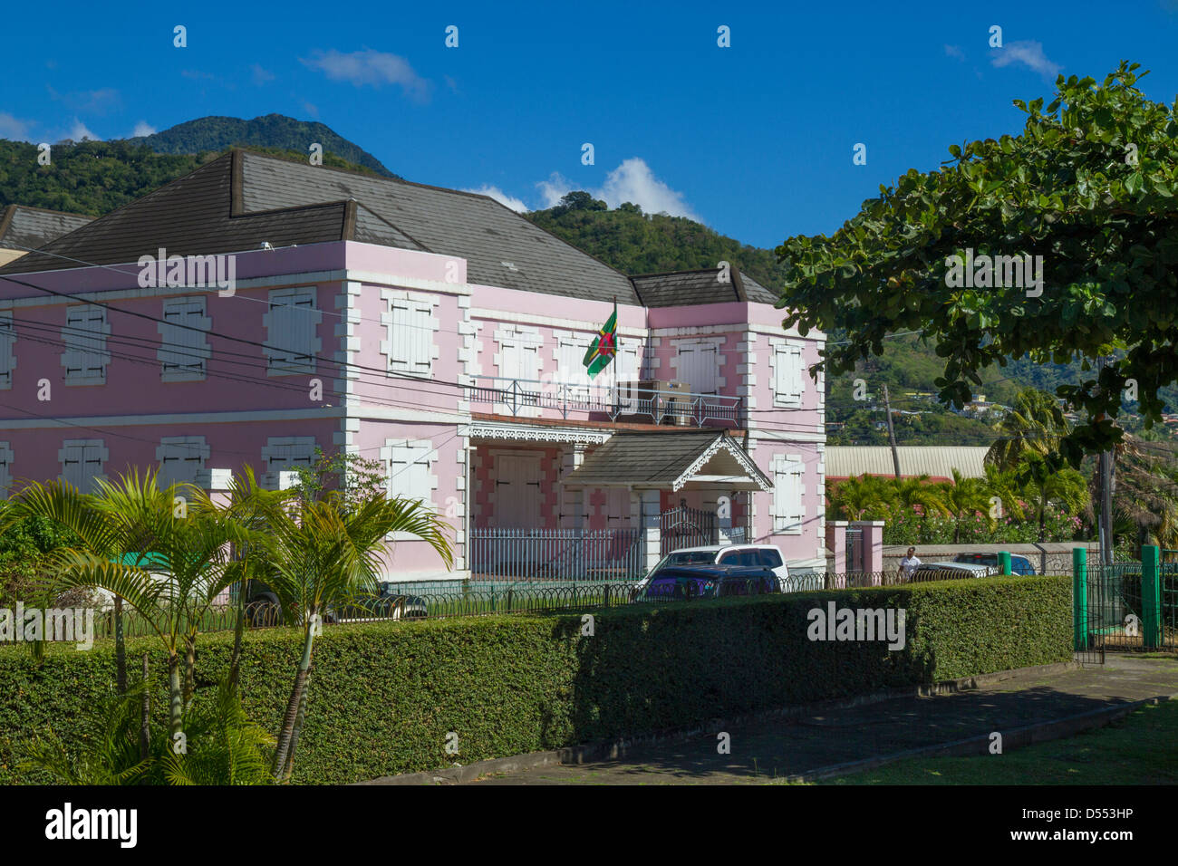 Old parliament building roseau dominica hi-res stock photography and ...