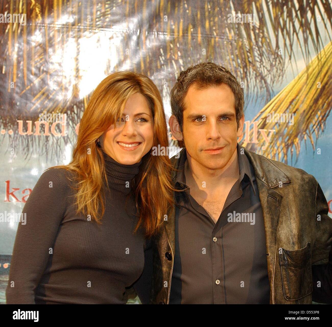 Jennifer Aniston and Ben Stiller at the photo call of "Alon Came Polly ...