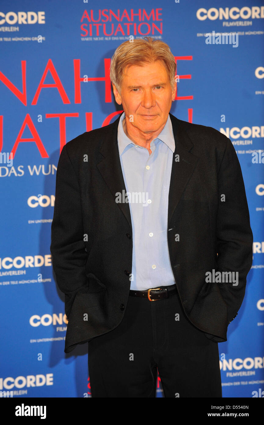 Harrison Ford at photocall of "Extraordinary Measures" in the Hotel ...