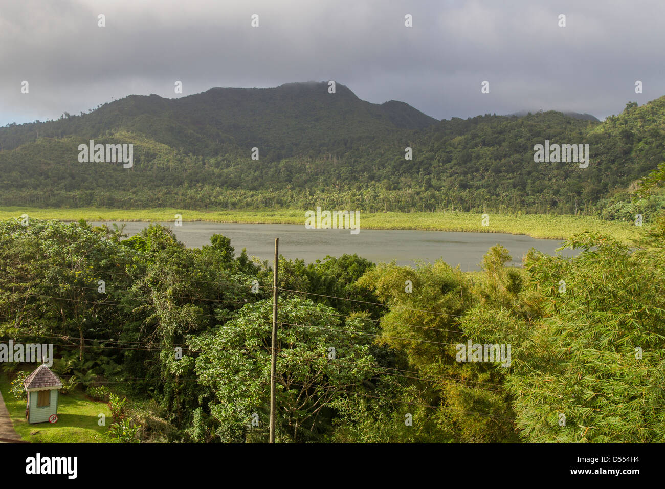 Grand etang lake grenada hi-res stock photography and images - Alamy