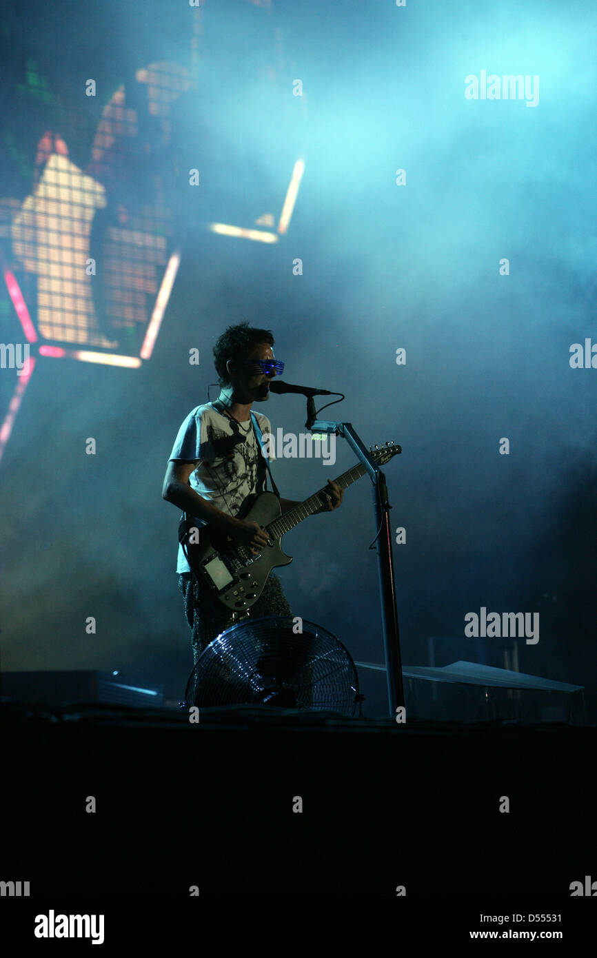 MUSE IN CONCERT Stock Photo - Alamy