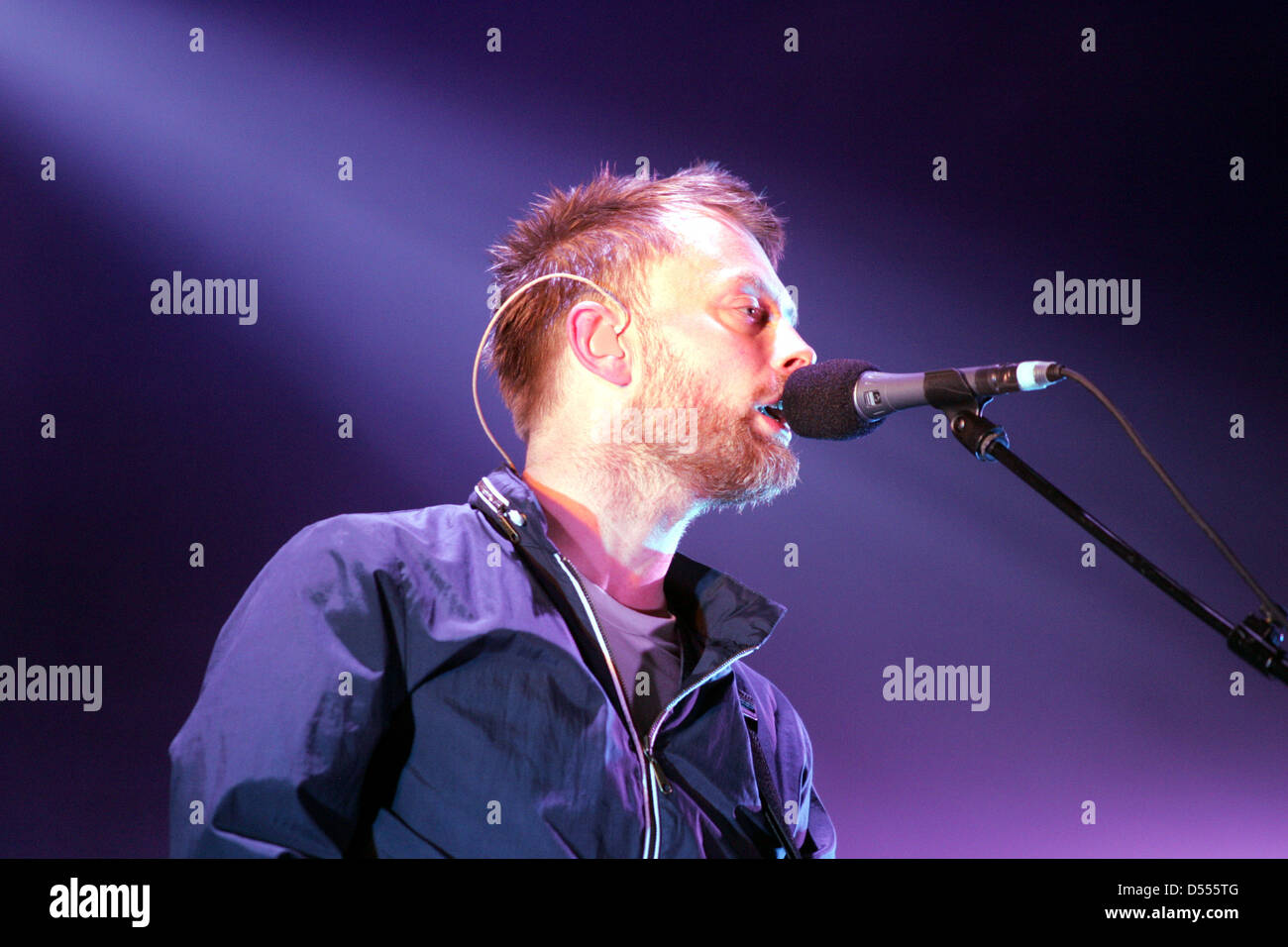 Radiohead In Concert Stock Photo - Alamy