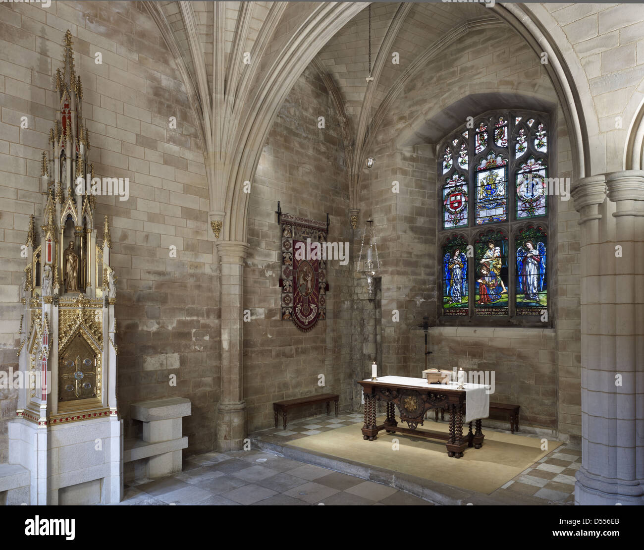 Southwark Cathedral Harvard Chapel Stock Photo - Alamy