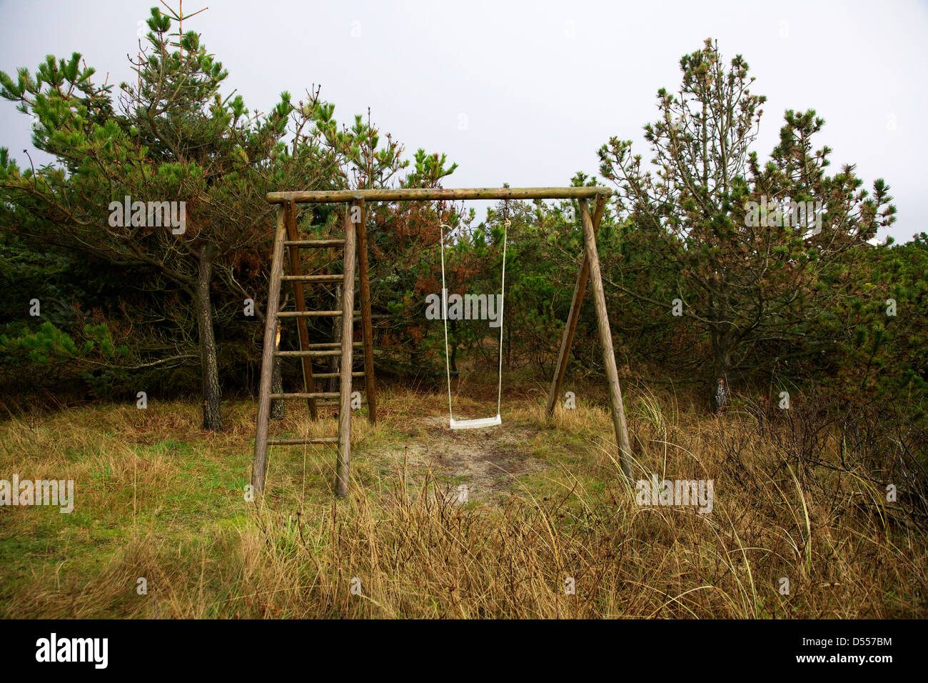 Landscape with monkey bars Stock Photo - Alamy
