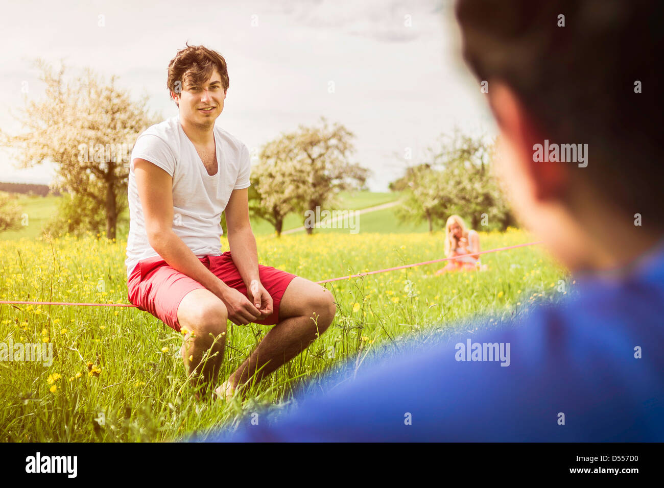 Unwinding rope hi-res stock photography and images - Alamy