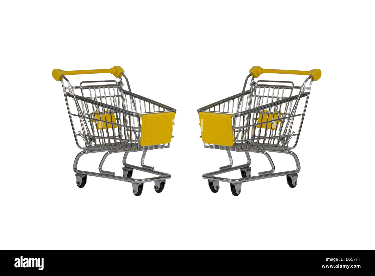 Two carts Cut Out Stock Images & Pictures - Alamy