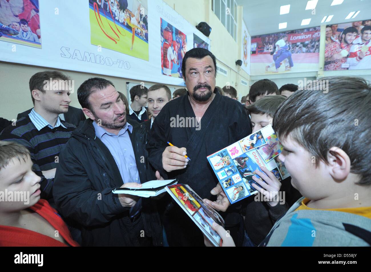 March 21, 2013 - Moscow, Russia - Moscow,Russia.Pictured: master-class ...