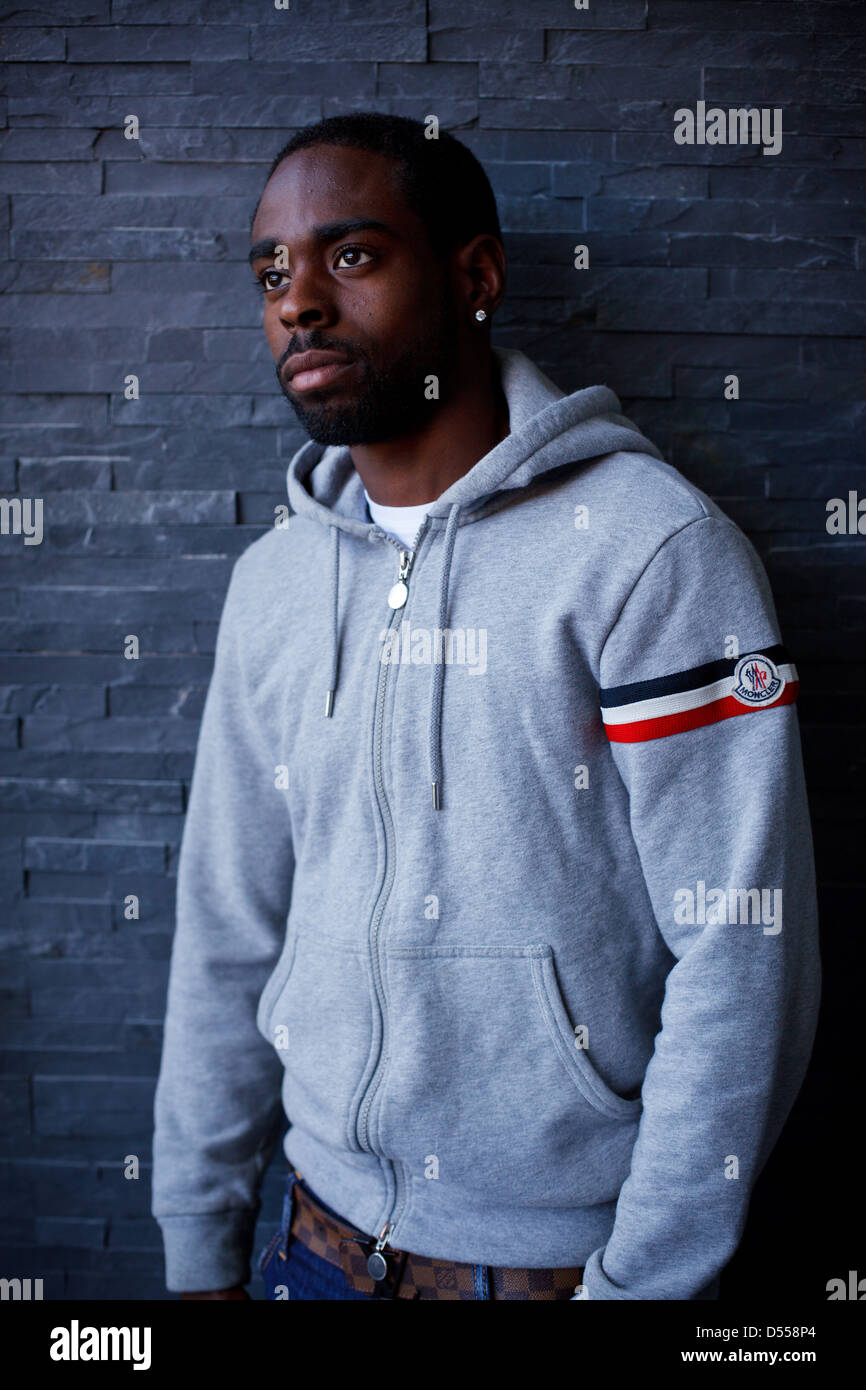 Portrait photographs of Swansea City winger Nathan Dyer, taken at The ...