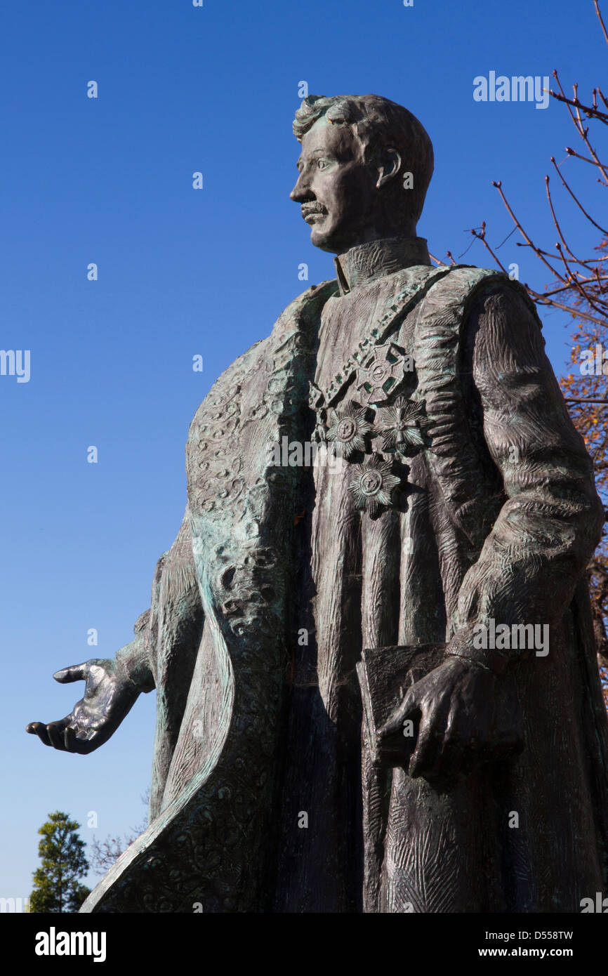 Portugal Madeira Funchal, Monte, statue of Charles Habsburg, last ...