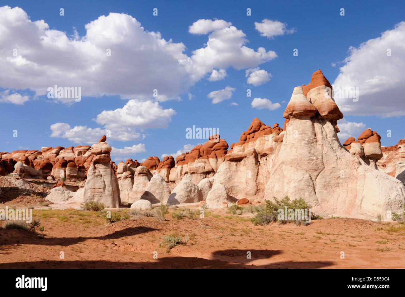 the breathtaking scenery of „Blue Canyon“ with it’s odd-shaped ...