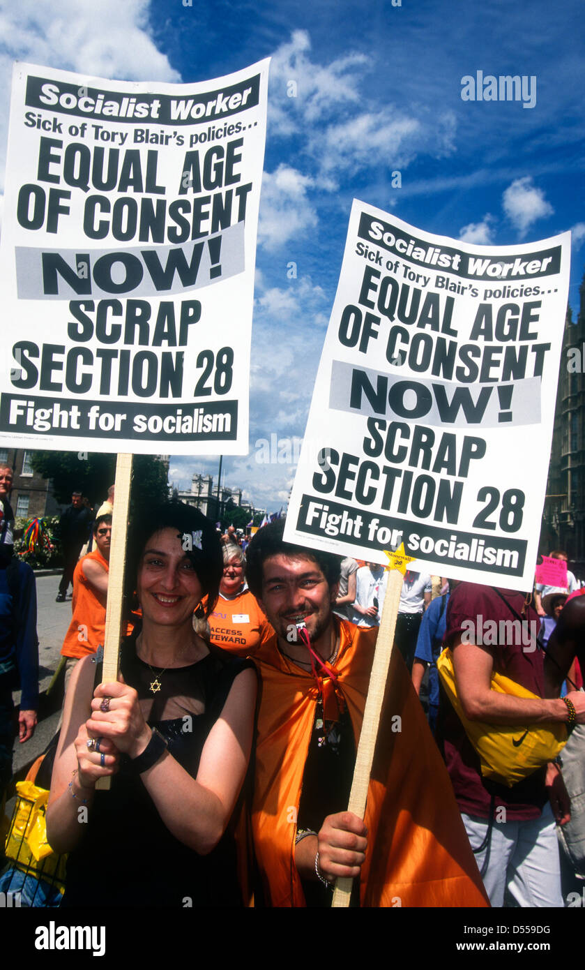 Section 28 protest hi-res stock photography and images - Alamy