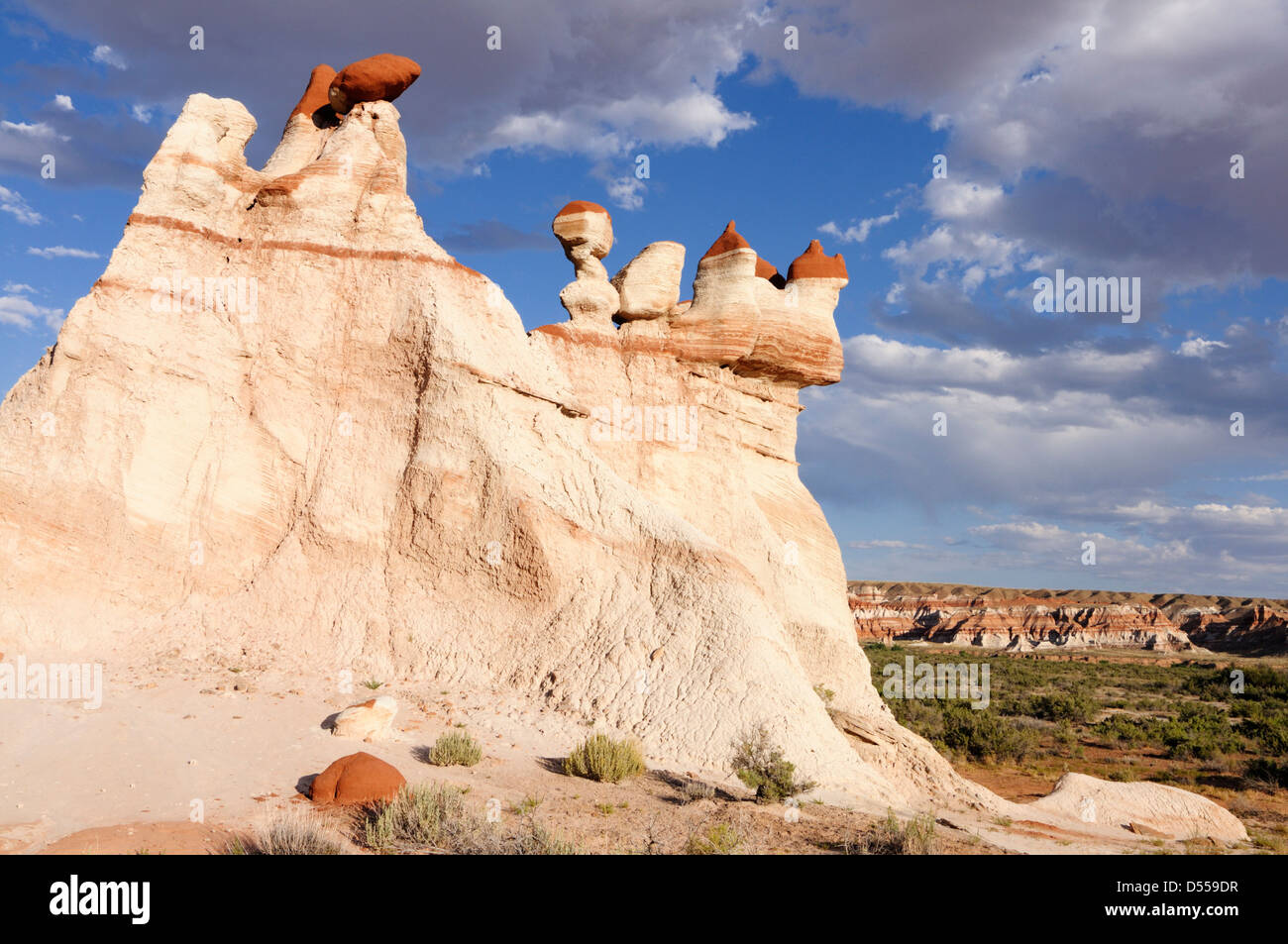 the breathtaking scenery of „Blue Canyon“ with it’s odd-shaped ...