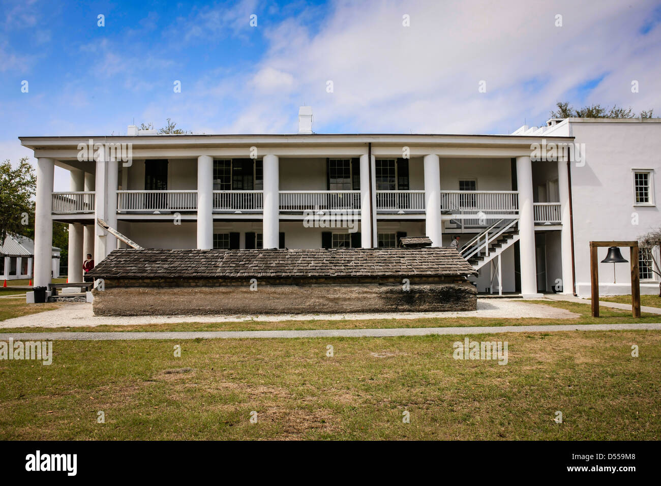 The Gamble Mansion house at Ellenton Florida Stock Photo - Alamy