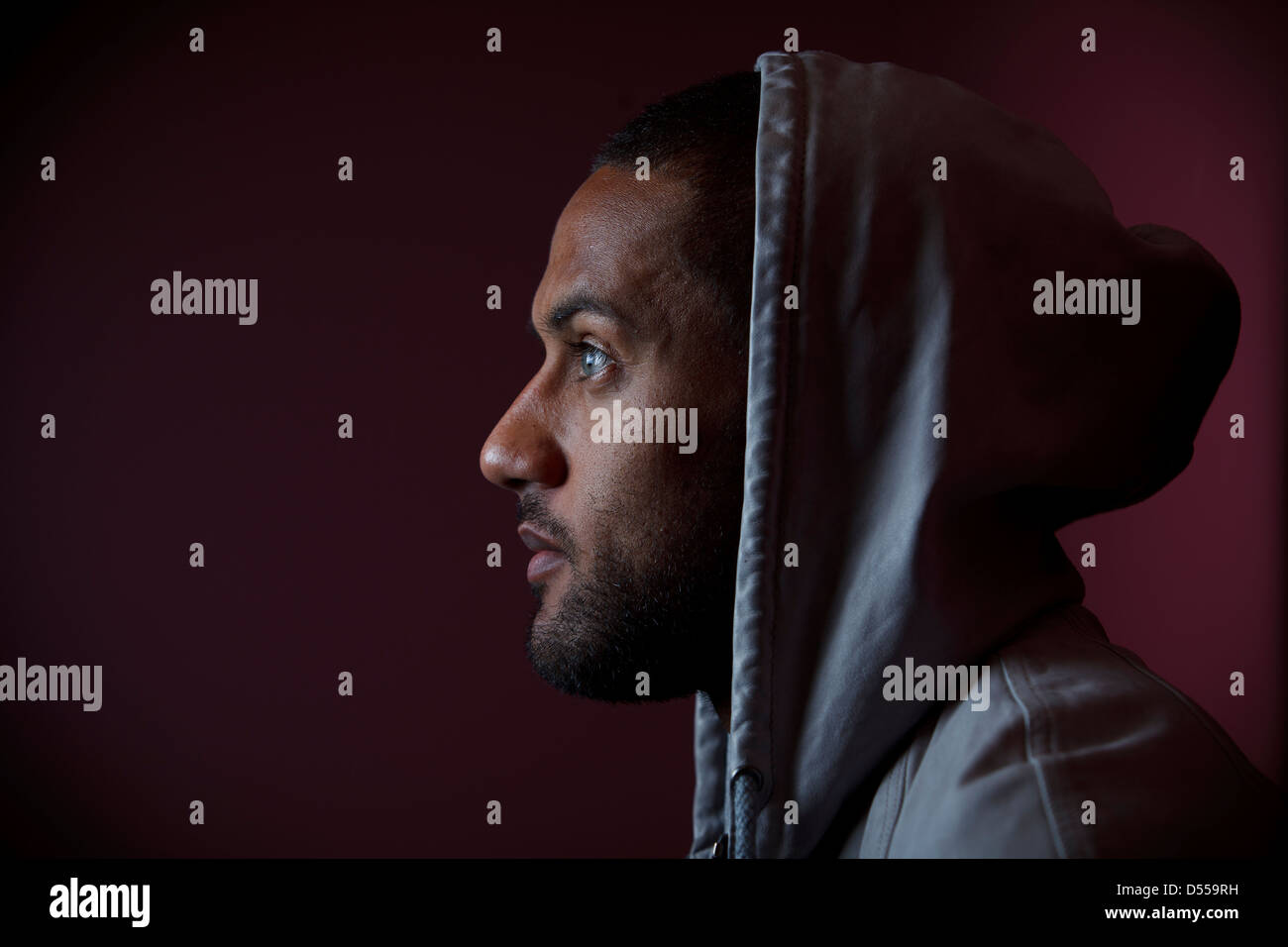 Portraits of Swansea City Footballer, Wayne Routledge Stock Photo - Alamy