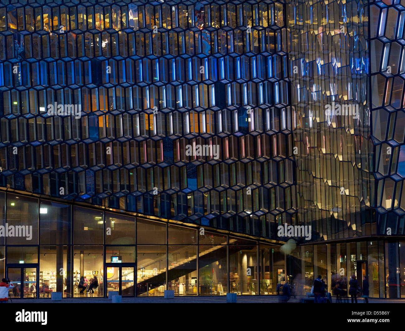HARPA, Concert Hall and Conference Center,Reykjavik Stock Photo - Alamy