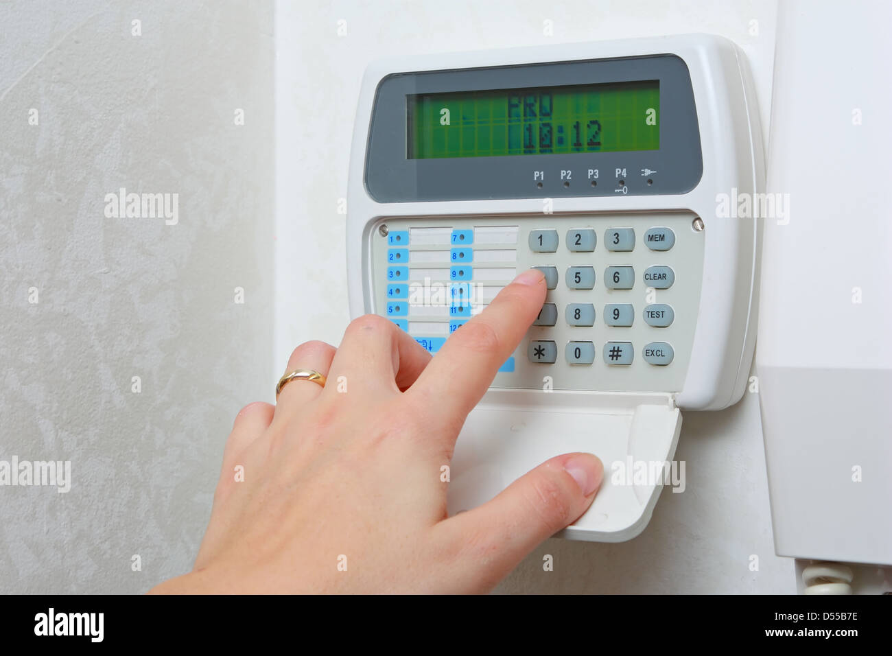 Security alarm system hi-res stock photography and images - Alamy