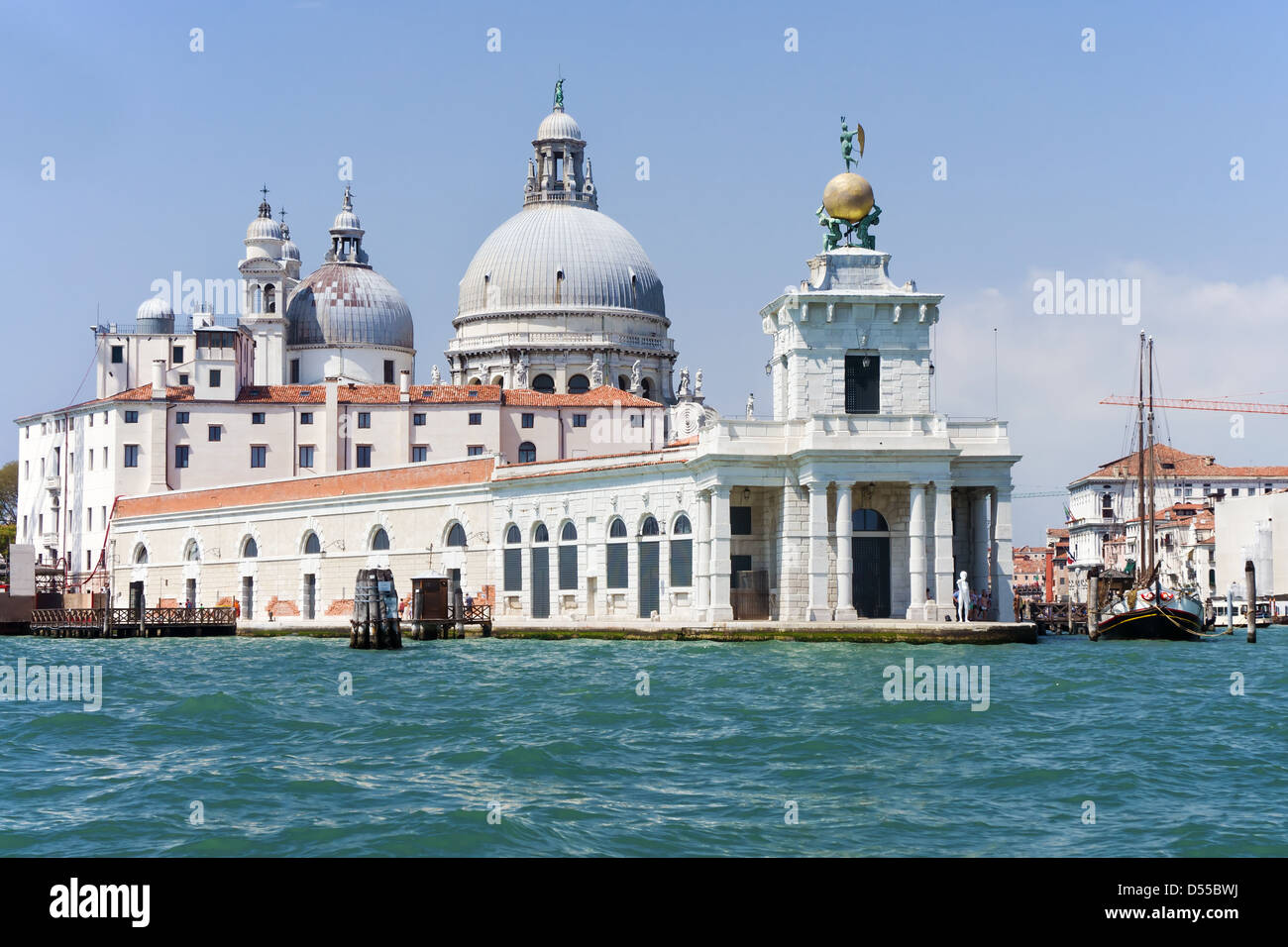 Punta della Dogana in Venice. Former customs house Stock Photo - Alamy