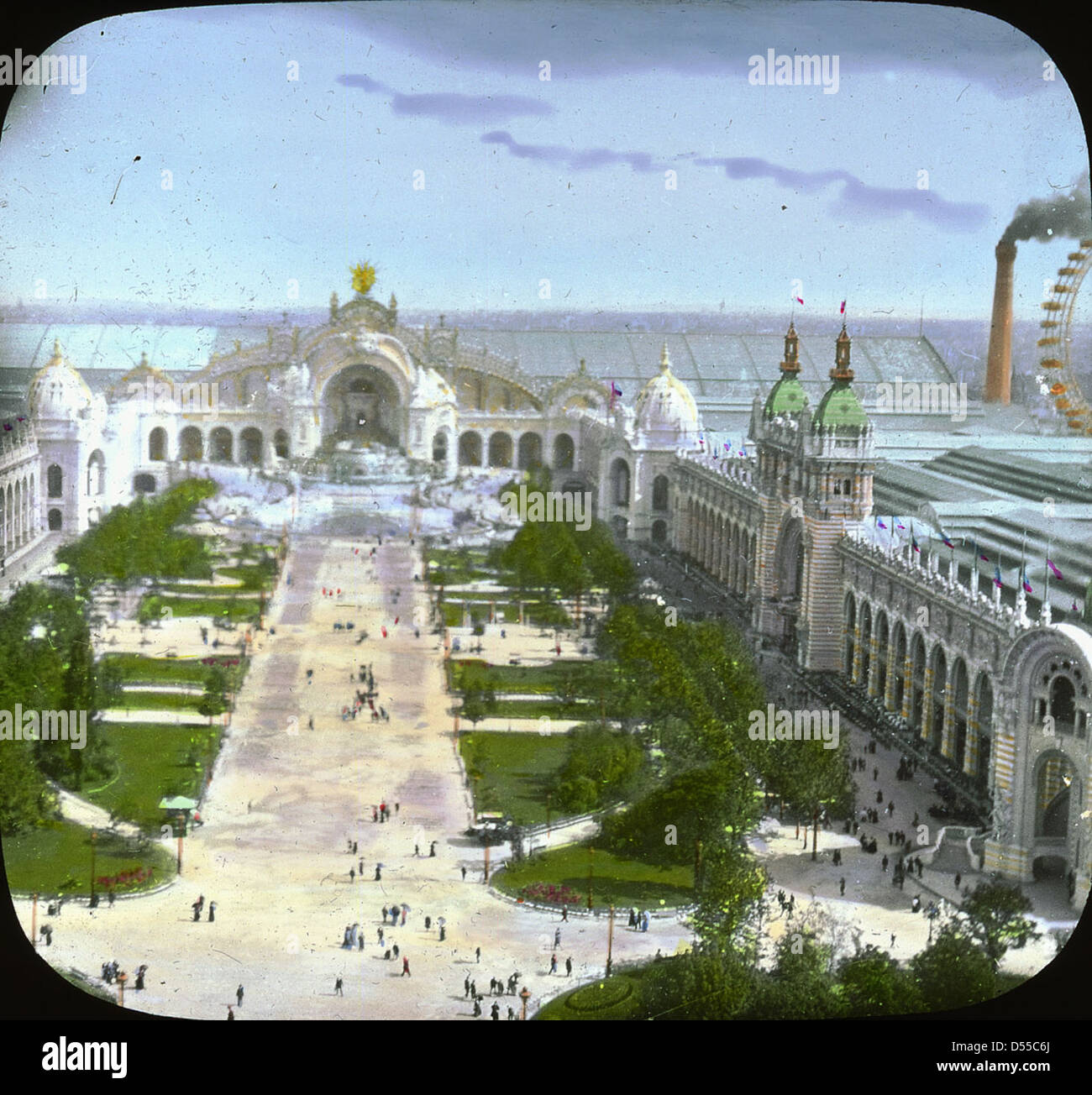 Palace of electricity, paris, 1900 hi-res stock photography and images ...