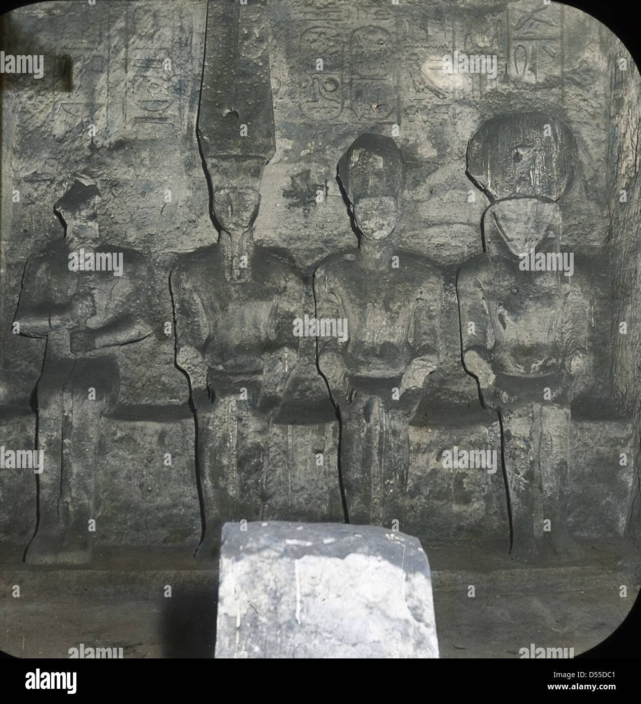 Abu Simbel, a monumental site in Egypt, features rock-cut sculptures of ...