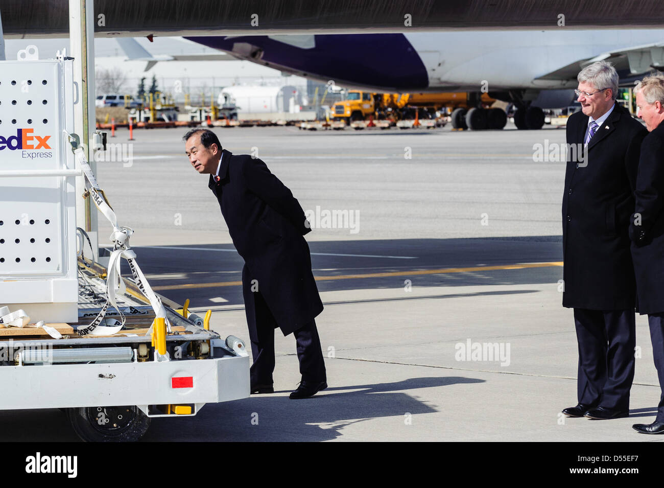 Stephen harper wife laureen hi-res stock photography and images - Alamy