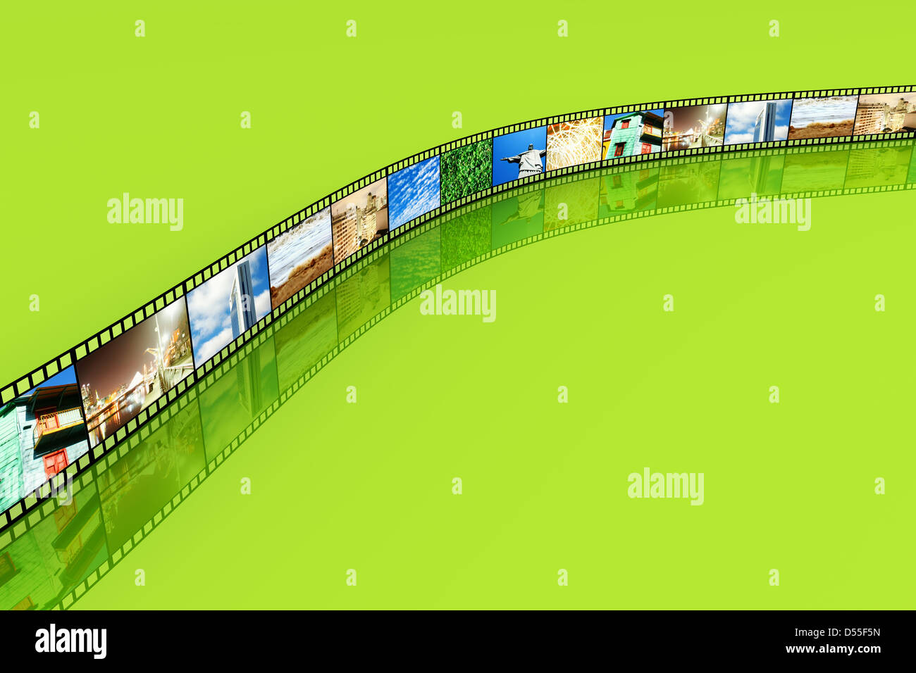 A Photo film. 3D rendered Illustration Stock Photo - Alamy