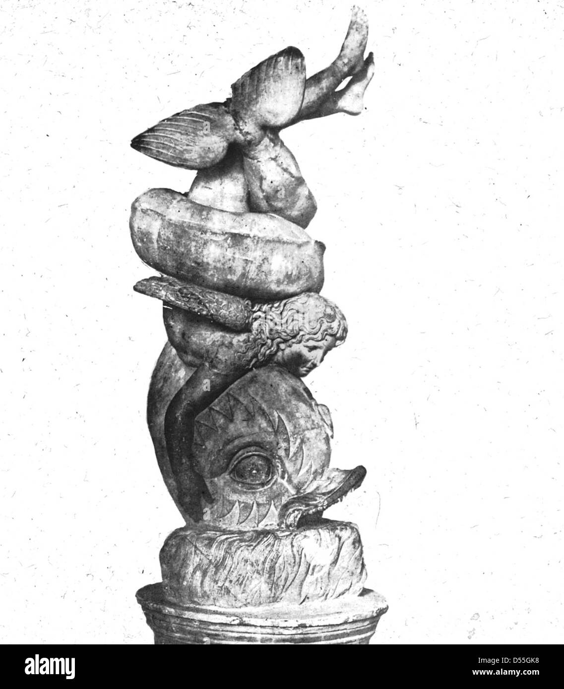 Cupid dolphin from pompeii hi-res stock photography and images - Alamy