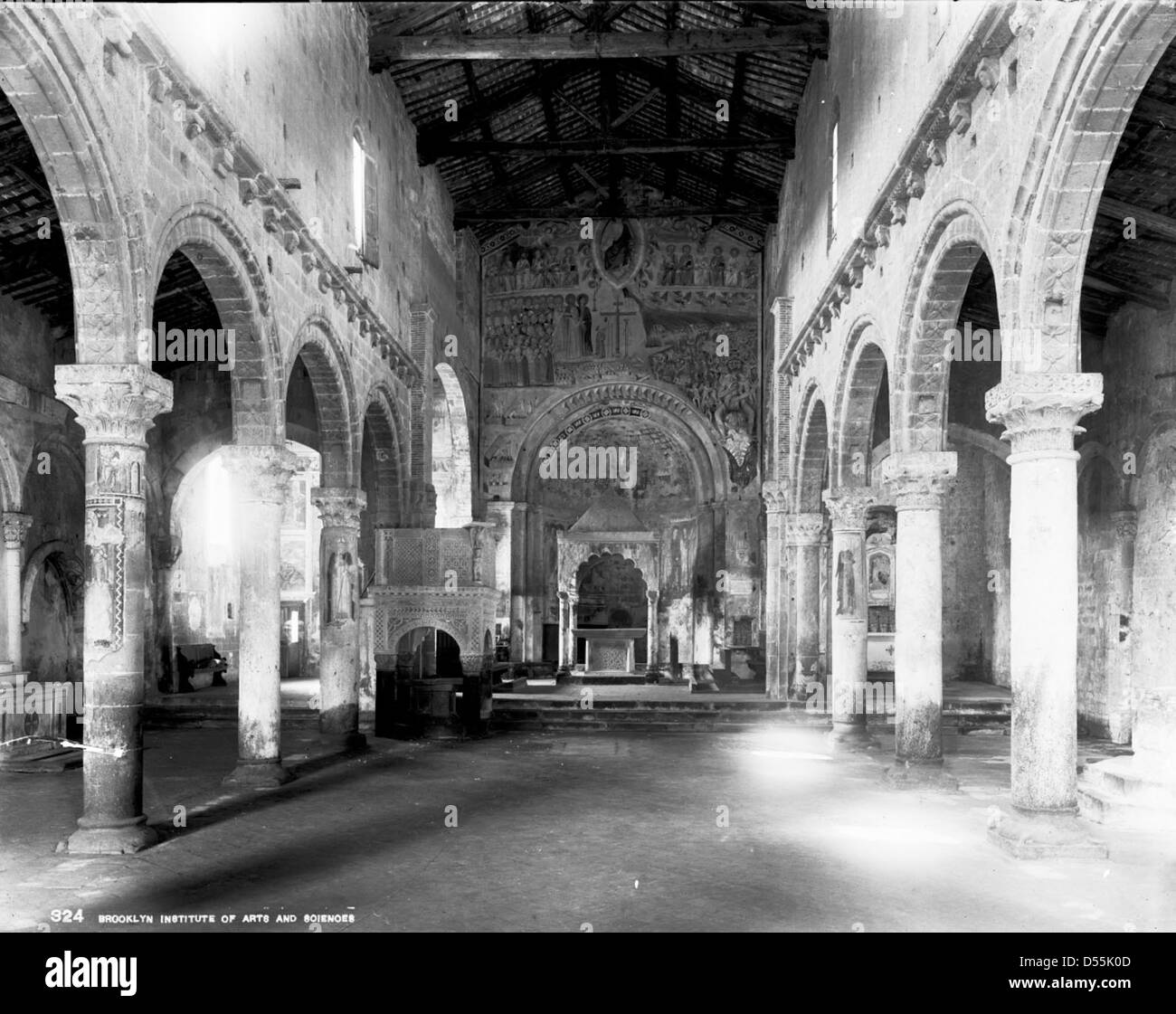A photograph of the Church of S. Maria in Toscanella, Italy, taken in ...
