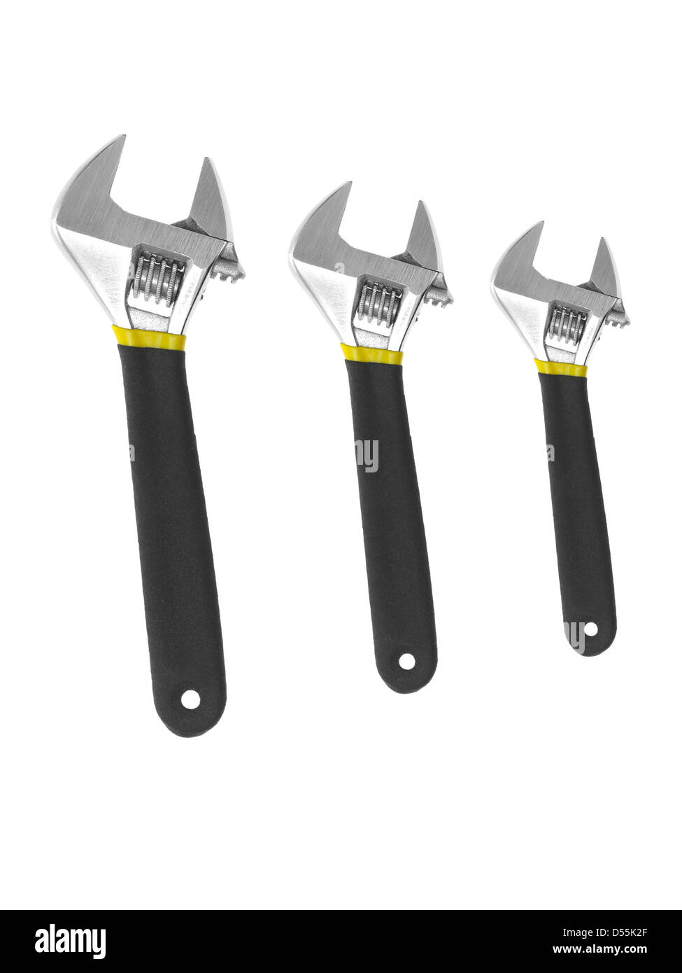 Tools isolated against a white background Stock Photo - Alamy