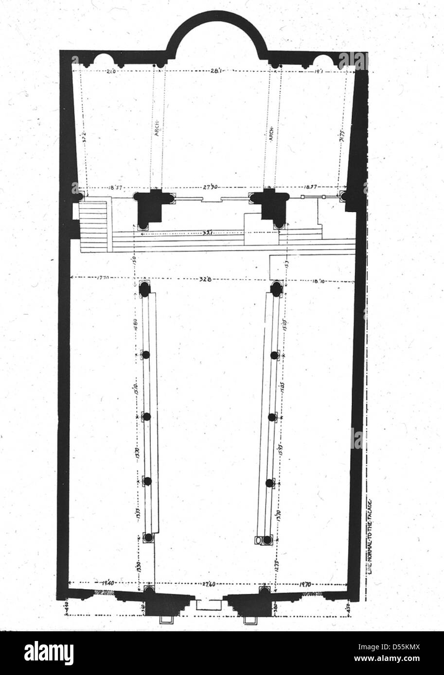 The church of S. Pietro in Toscanella, Italy, is shown in this ...