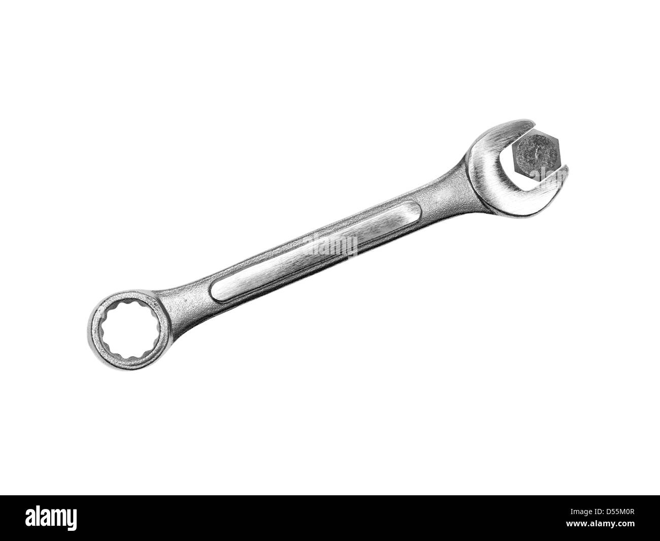 A large wooden bench with bolts attached Stock Photo - Alamy