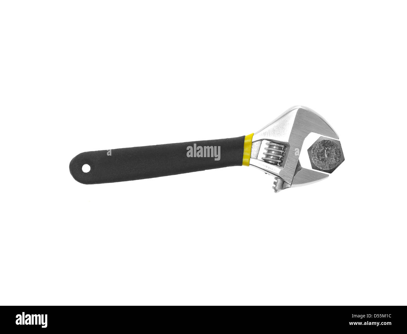 A large wooden bench with bolts attached Stock Photo - Alamy