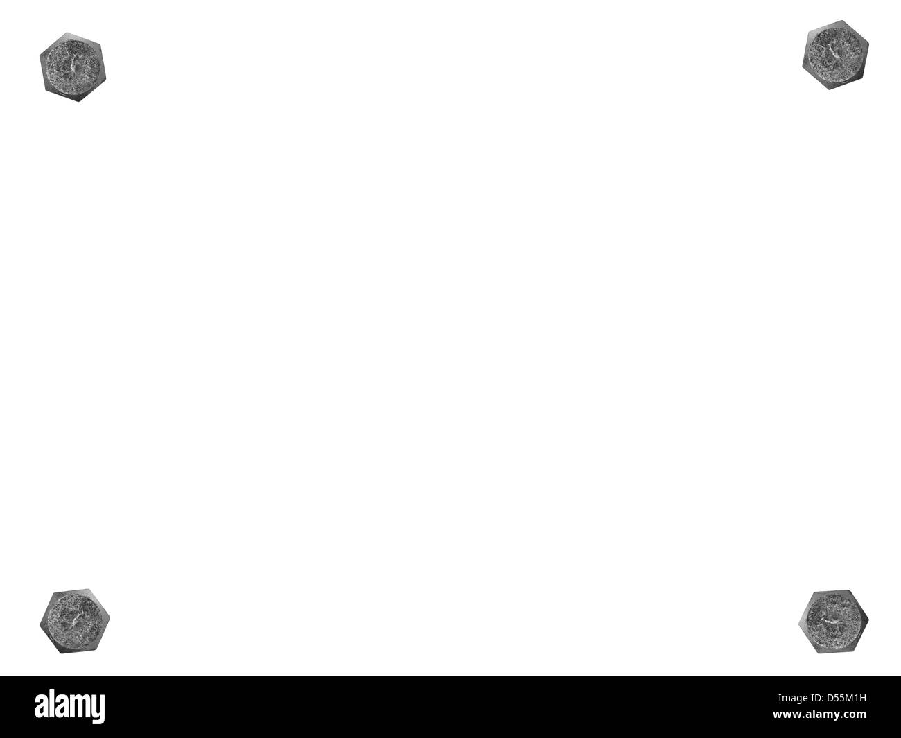 A large wooden bench with bolts attached Stock Photo - Alamy