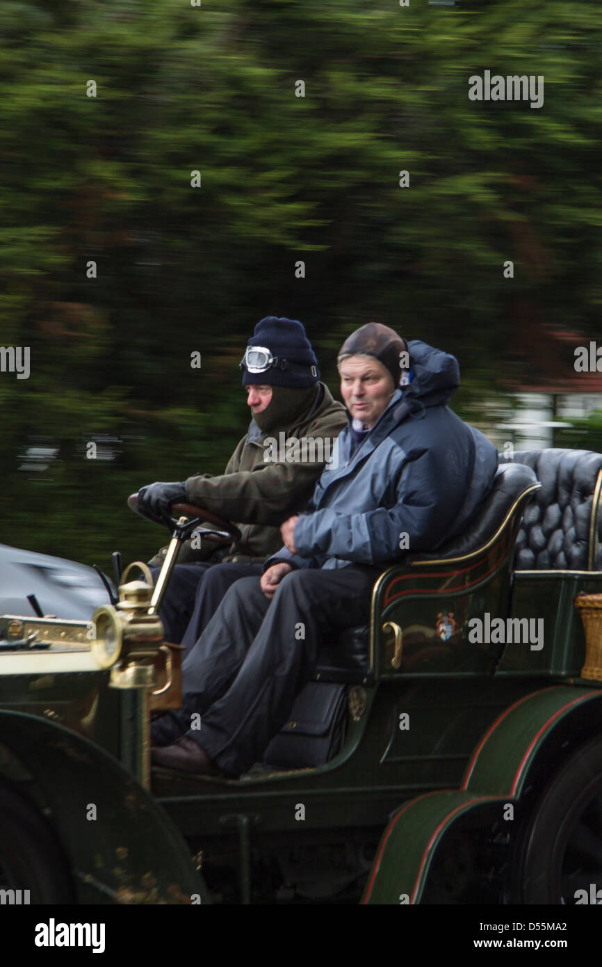 Vintage Car Rally Surrey England Stock Photo - Alamy