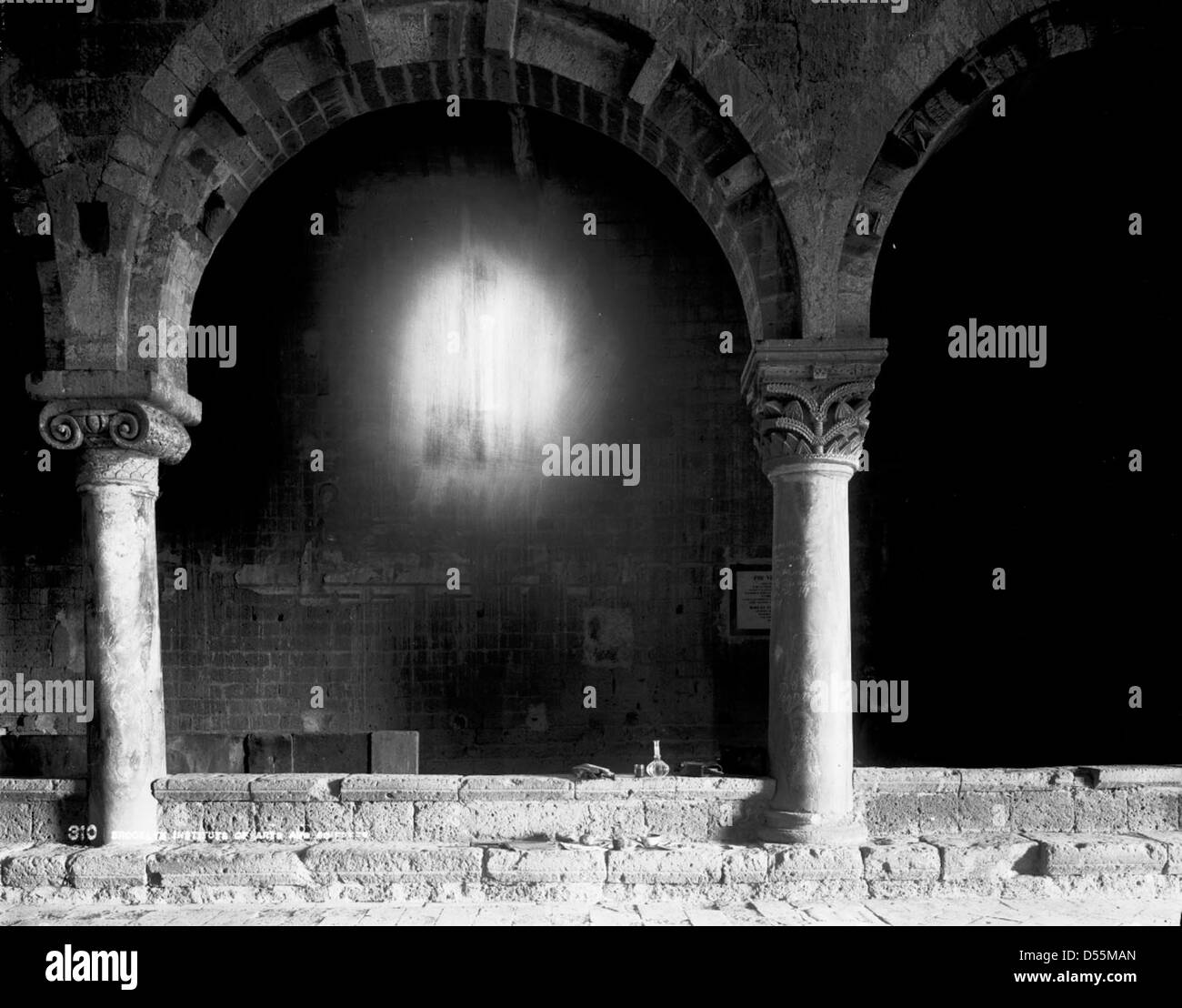 This photograph from 1895 features the S. Pietro Church in Toscanella ...