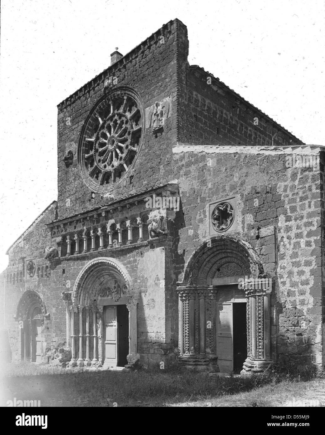 A photograph of the Church of S. Maria in Toscanella, Italy, taken in ...